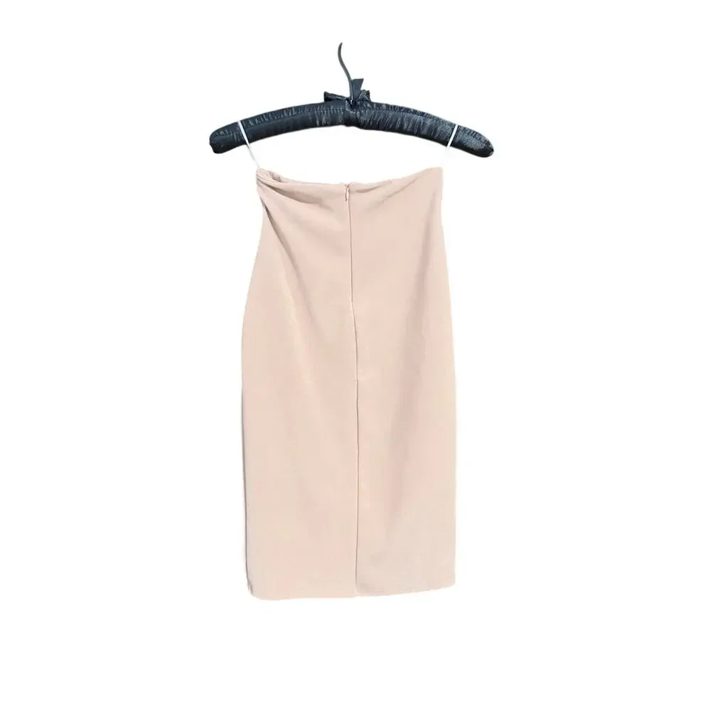naked wardrobe | Skirts | Naked Wardrobe Pale Blush Midi Skirt With ...